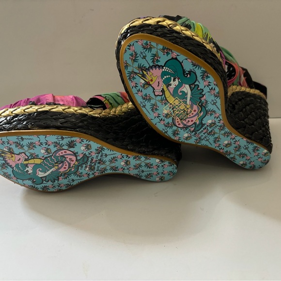 Irregular Choice | Shoes | Irregular Choice Wedge Sandals | Poshmark